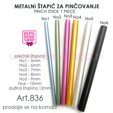 Metalni pinčer 1kom Art.0836