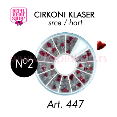 Klaser metalnih ukrasa art.0447