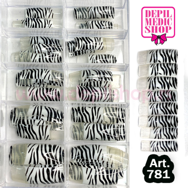 Tipse Zebra dizajn 70kom Art.0781