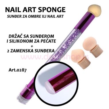 SUNĐER ZA OMBRE i NAIL ART 1kom art.0287