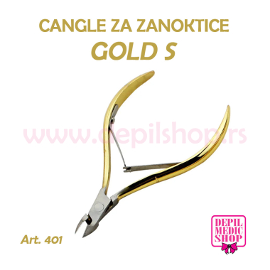 Cangle za zanoktice GOLD S art. 0401