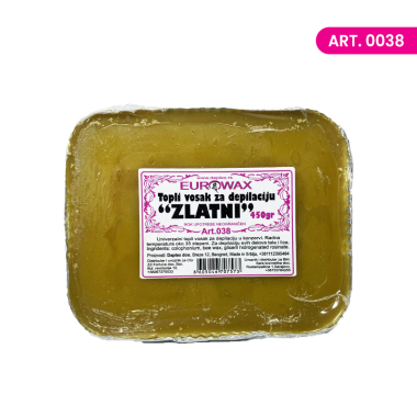 Specijal topli vosak zlatni 450gr art.0038