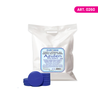 Topli vosak DISK Azulen 1kg art.0260