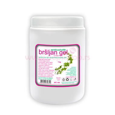 Anticel bršljan gel 1kg art.0404