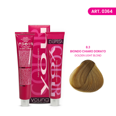 FARBA ZA KOSU YOUNG 100ml No 8.3 Art.0364