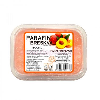 Parafin 500gr peach art.0406