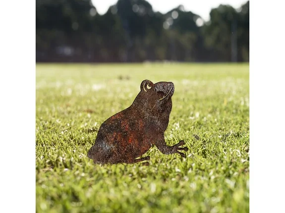 Evila Originals Dekorativni detalj za dvorište Frog -A 01