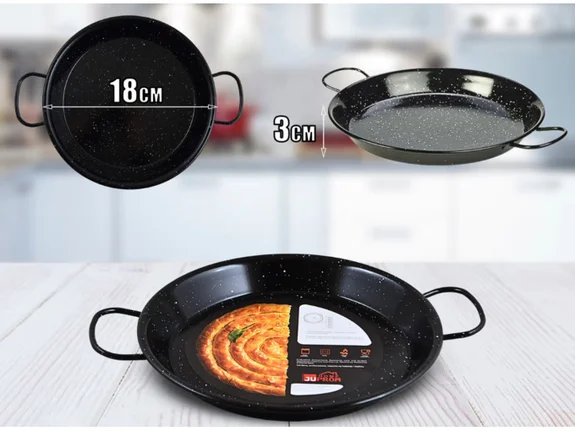 Tiganj paelja sa dve ručke, 18cm
