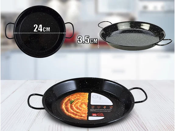 Tiganj paelja sa dve ručke, 24cm