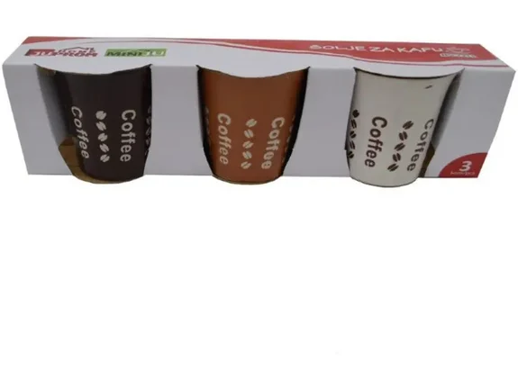 Set šolja za kafu 3/1 - Coffee design