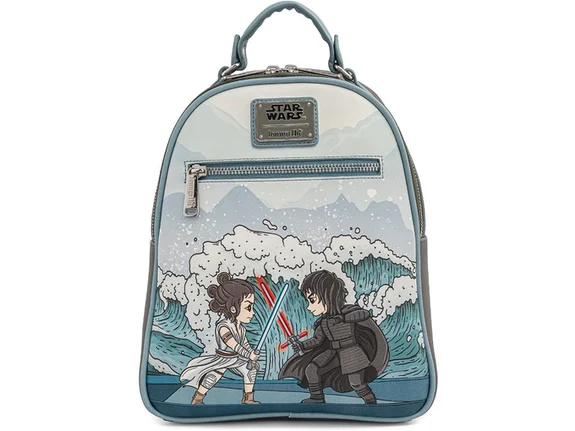 Loungefly Ženski ranac Star Wars Rey Kylo Faux Leather Mini