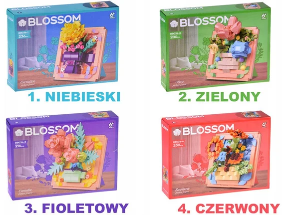 Jungle Kocke Ram sa cvećem Bb036