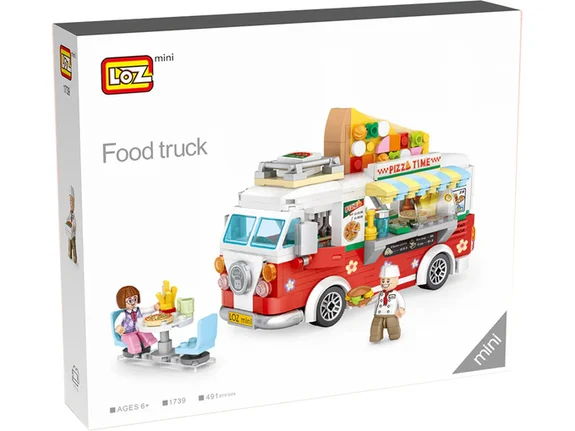 Loz Kocka Pizza Truck