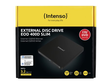 INTENSO CD DVD-RW EOD 400D eksterni crni