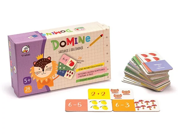 Vrabac Domino sabiranje i oduzimanje Mo5501400