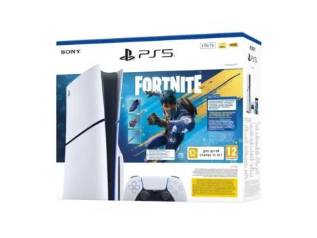 PLAYSTATION Konzola PlayStation 5 Slim Disc + Fortnite Flowering Chaos