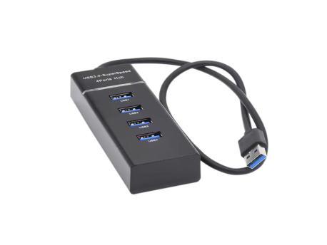 STARS SOLUTIONS USB HUB 4 porta USB 3.0 na USB 3.0 crni