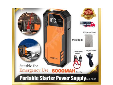 MOXOM Starter sa power bankom MX-AC04 narandzasta
