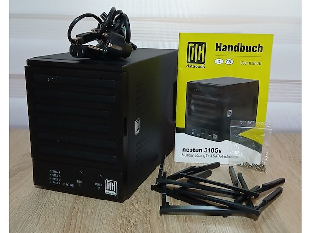 Neptun 3105v Multibay 4 SATA diska - Max 4Tb DAS