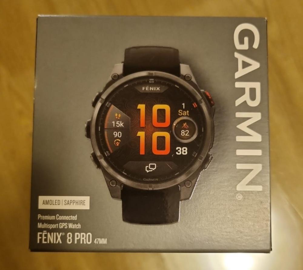 Garmin FENIX 8 PRO Amoled Sapphire 47mm Black NOV