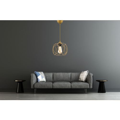 Kruhovy - Gold Gold Chandelier