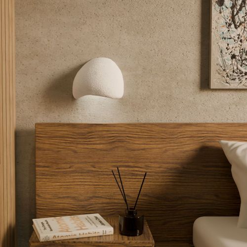 Wabi Sabi Arcus - White White Wall Lamp Set (2 Pieces)