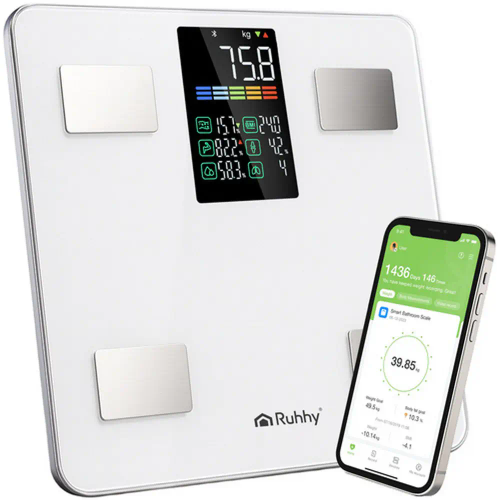 Ruhhy Vaga za Merenje Telesne Težine Bela 226kg