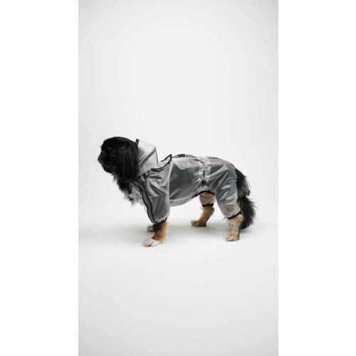 Seffaf Transparent Dog's Raincoat
