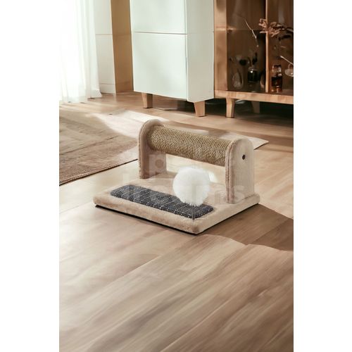 Jimmy - Beige Beige Cat Scratching Board