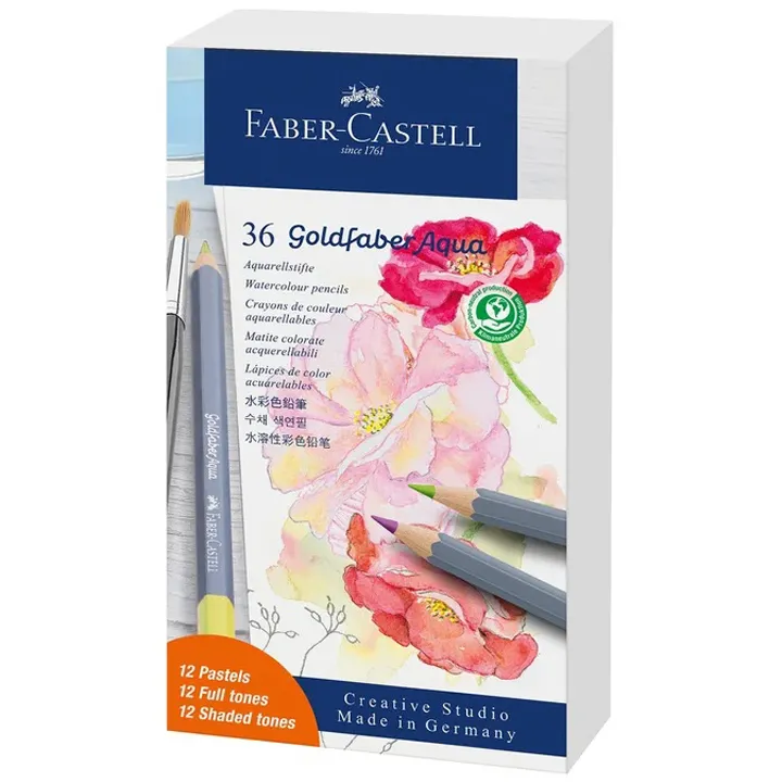 FABER CASTELL akvarel bojice GOLDFABER 36kom