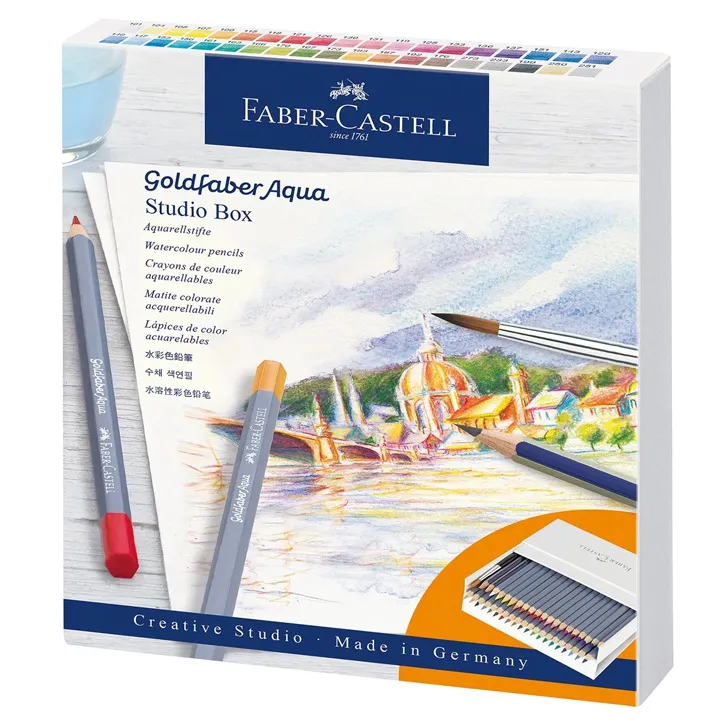 FABER CASTELL akvarel bojice GOLDFABER 38 kom