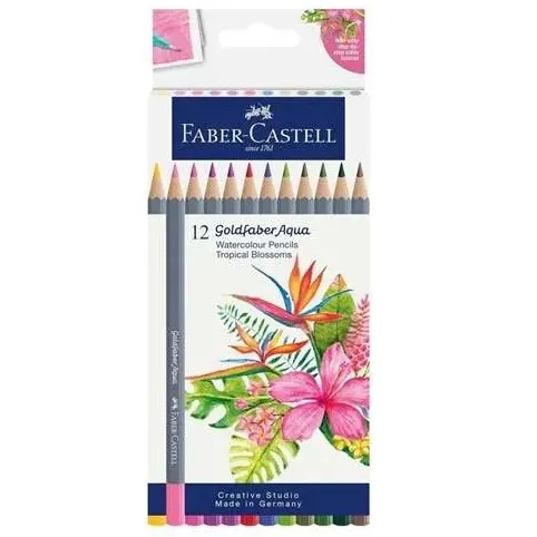 FABER CASTELL drvene bojice AQUA GOLDFABER 12kom