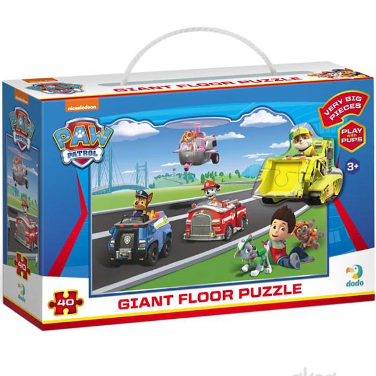 Podne puzzle Paw Patrol 40pcs DODO 104/200467