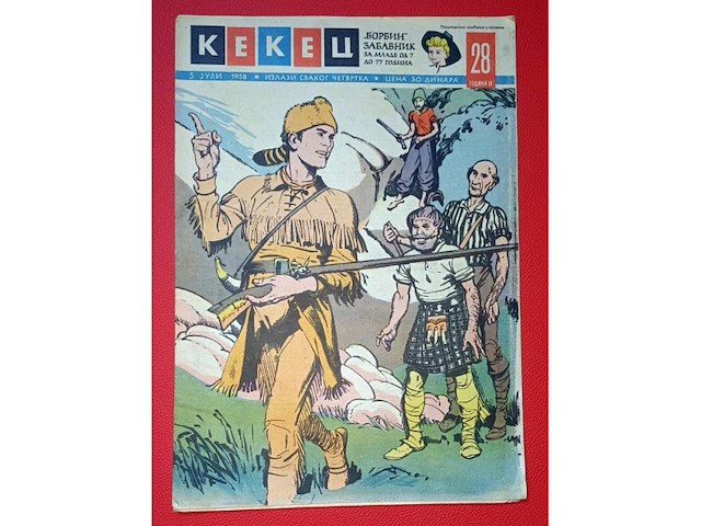 1958. Kekec Broj 28