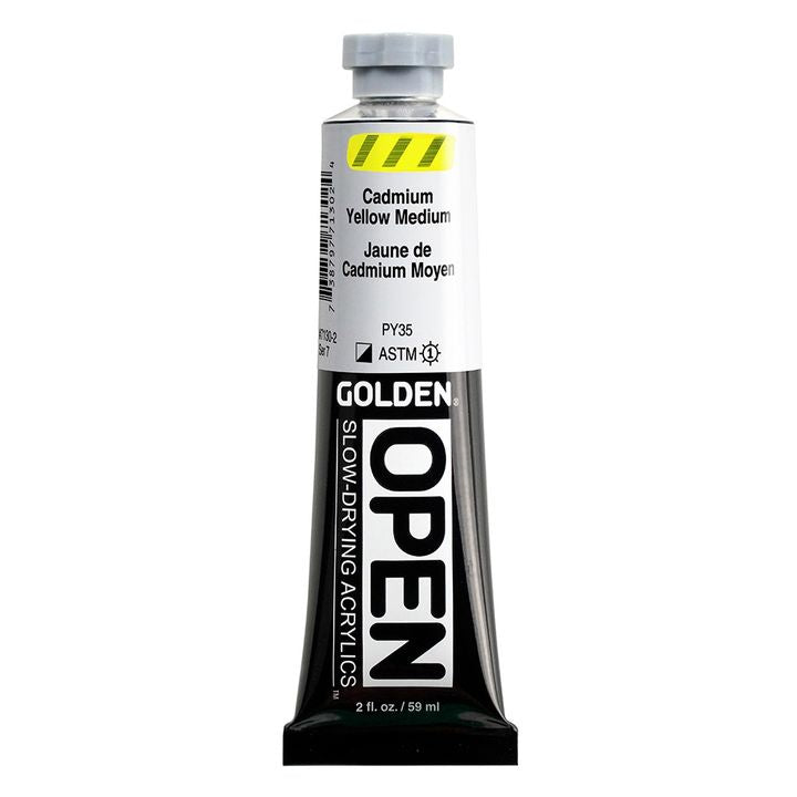 GOLDEN OPEN akrilna boja koja se sporo suši 59 ml – 7130 Kadmijum žuta srednja