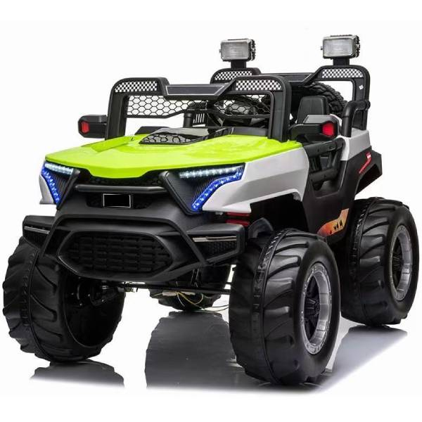 Auto Džip na akumulator 12v 7ah 4motora MB 7023 zelena boja 128888Z