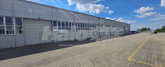 Hala Magacin 1800 m2 Krnješevci Autoput BG-ZG Novo