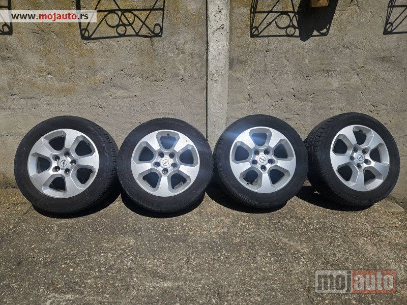 Alu felne opel 16,5x110 sa letnjim gumama