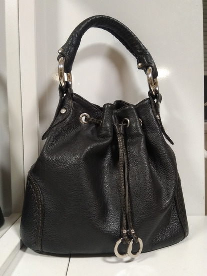 Velika BUCKET Torba od PRAVE KOZE,Made in Italy%