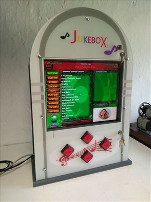 juke box - džuboks - nov - sa aceptorom