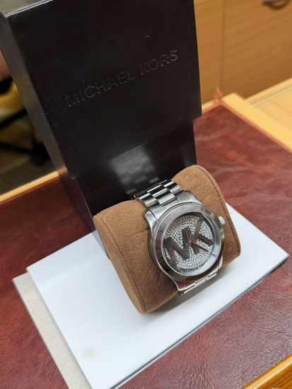 Original Michael Kors MK5544 Silver Dial Sat