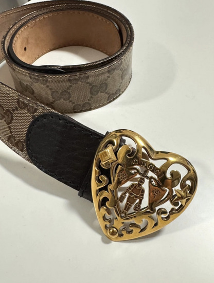 Gucci Heart Belt