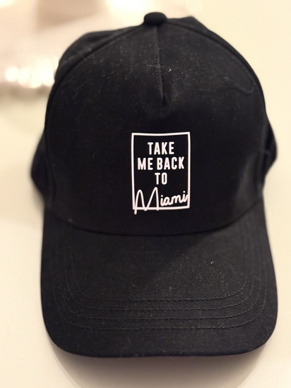 ROBIN RUTH TMBT Miami Black Cap - NOVO