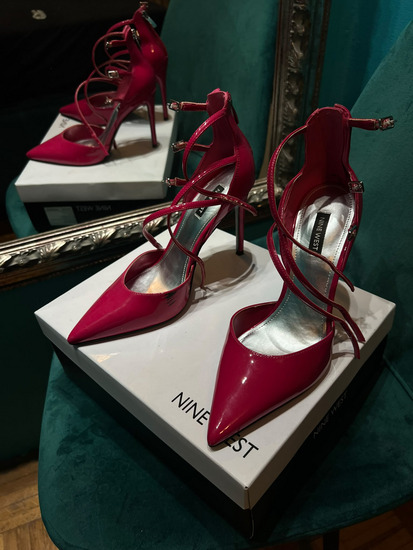 NINE WEST - Pink cipele na štiklu