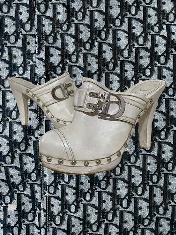    DIOR Y2k klompice stiklice