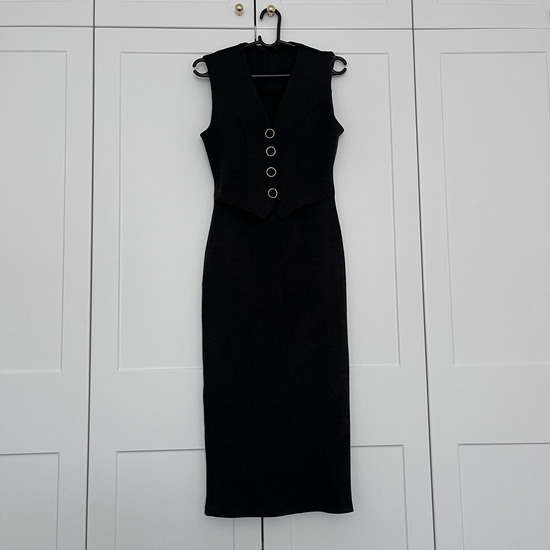 Zara uska midi haljina S kao nova