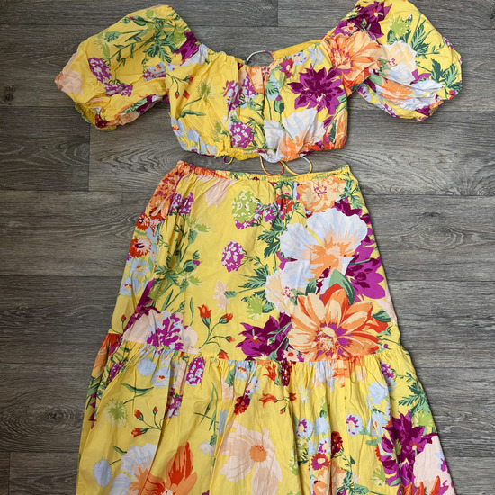 H&M floral komplet M