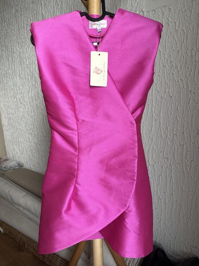 Pink mini Mohotie haljina / XS