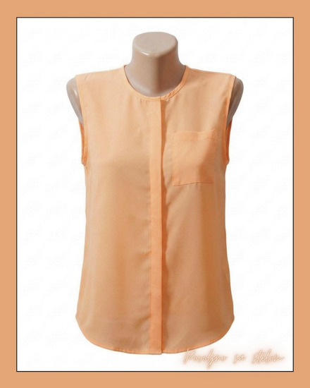 3.2. Lepršava narandžasta bluza L Stich&Soul