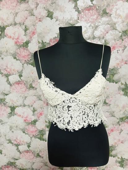 Zara čipkani top